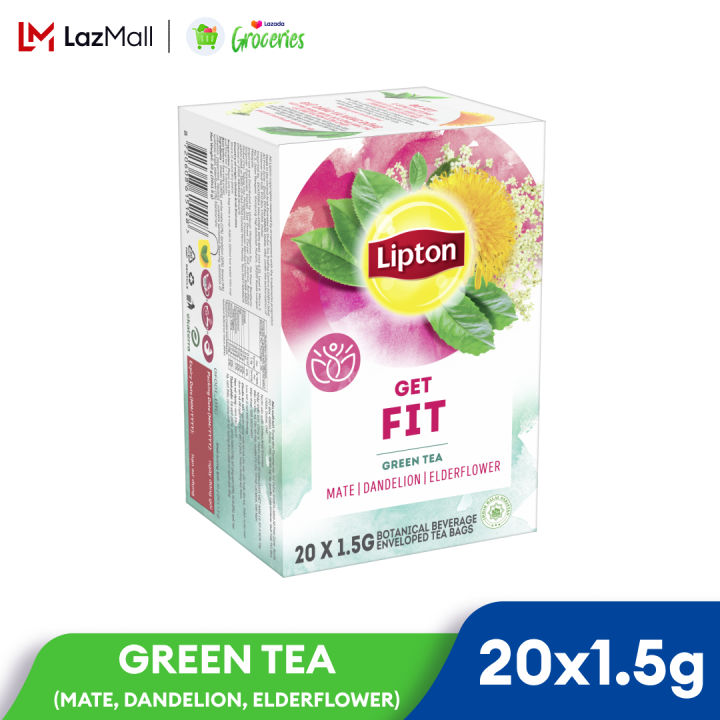 Lipton Get Fit Green Tea 20s | Lazada