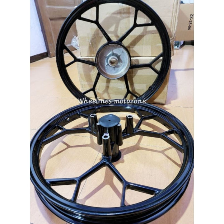 Enkei X Mutakin 17s mags 6spoke for Aerox V1 & V2 ( Xtero type ...