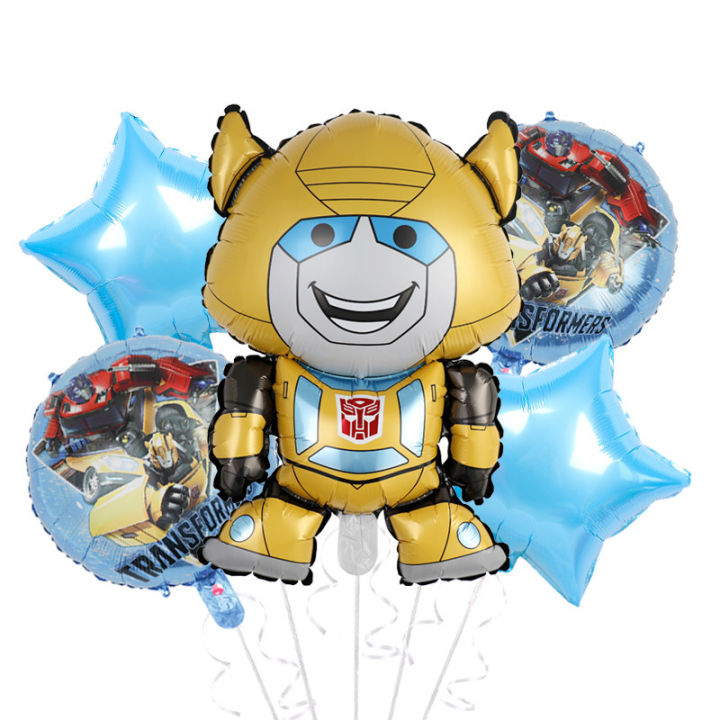 [In stock] Transformers Aluminum Foil Balloon Set 18 Inch Ball ...
