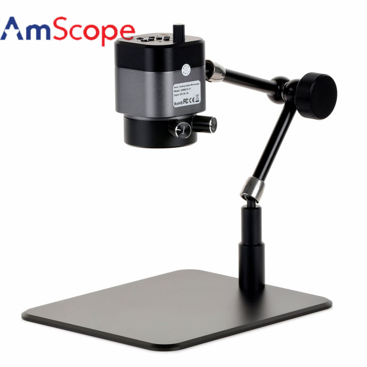 AmScope 1080p 2MP HDMI Digital Microscope with 11" Articulating Arm ...