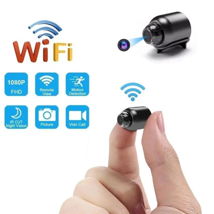Mini Camera 1080p High Definition Wifi Surveillance Security Night