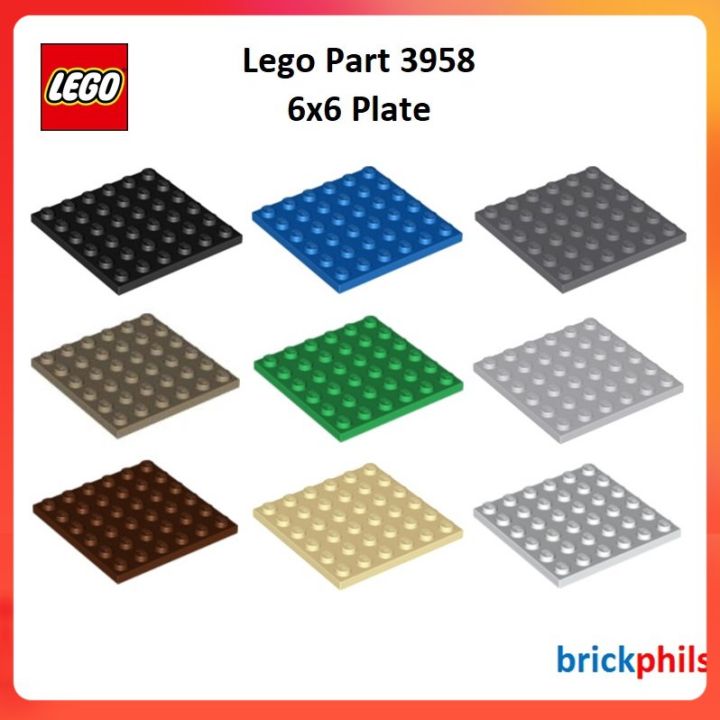 Lego Part 3958 - 6x6 Plate | Lazada PH