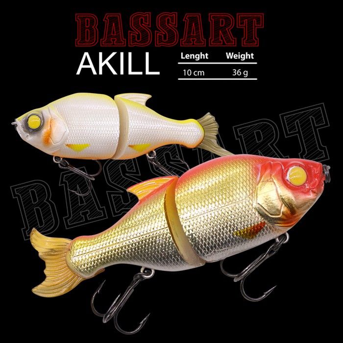 เหยื่อปลอม BASSART AKILL สำหรับตกปลา | Lazada.co.th