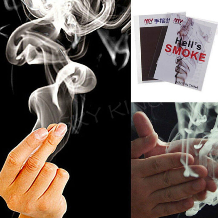 Ministar 1xclose-up magic change gimmick finger smoke hell's smoke ...