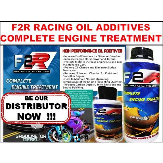 F2R RACING OIL ADDITIVES COMPLETE ENGINE TREATMENT -- 60ML AND 250ML ... F2R RACING OIL ADDITIVES COMPLETE ENGINE TREATMENT -- 60ML AND 250ML ...