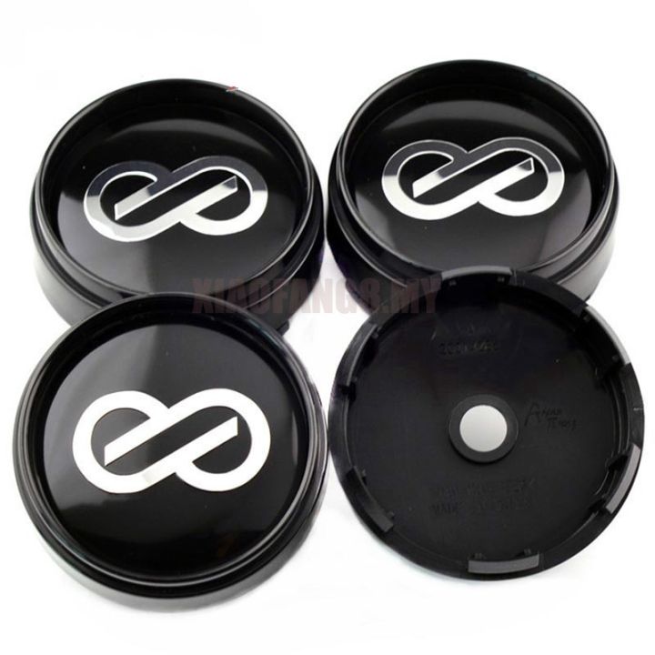 Auto parts 1pc Black 67mm 63mm For Enkei Car Wheels RPF1 Auto Rims Cap ...