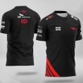 LCK 2021-2024 LoL Spring Season SKT T1 Pro Player Team Jersey T Shirt ...