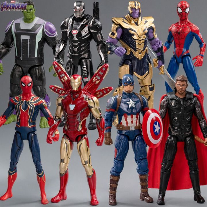 zd toys marvel avengers ( ironman capn america thanos spiderman ...