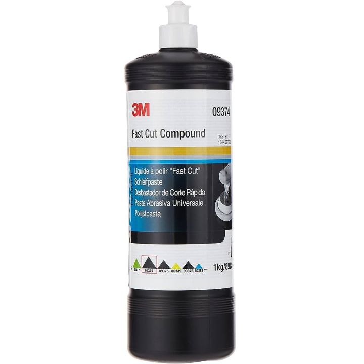 3M 9374 ผลิตภัณฑ์ขัดลบรอย แบบมีเม็ดขัดพิเศษ 3M Perfect-It Fast Cut ...