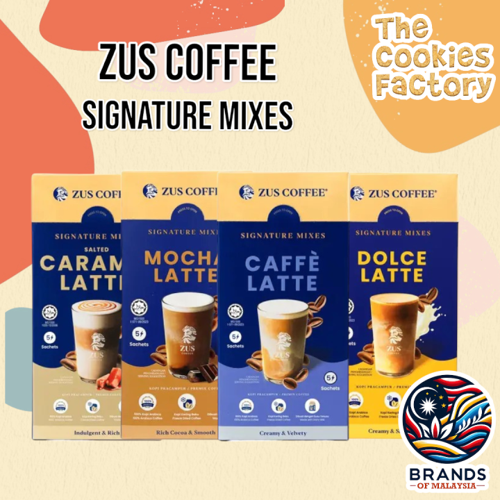 ZUS Coffee Signature Mixes (Dolce Latte, Mocha Latte, Caffe Latte ...