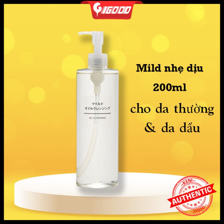 Dầu tẩy trang Muji Oil Cleansing 200ml Nhật Bản | Lazada.vn