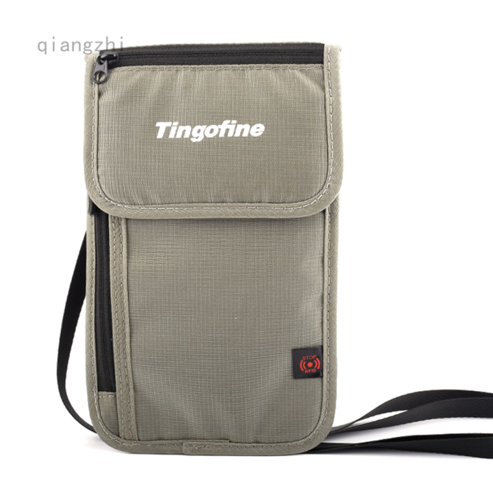 Qiangzhiป้องกันการโจรกรรมท่องเที่ยวหนังสือเดินทางคอกระเป๋าRFIDปิดกั้น ...