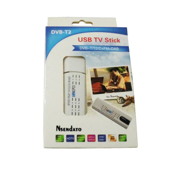 DVB T2/T/C FM DAB USB TV Tuner Receiver with antenna Remote Control HD ...