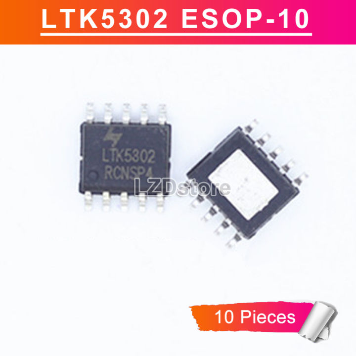 10pcs LTK5302 ESOP-10 5302 ESOP10 SMD Synchronous Boost 11W Audio ...