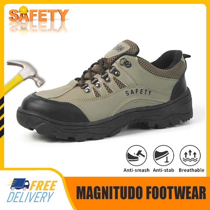 Sepatu Safety Keselamatan Kerja Ujung Besi Hector Sepatu Proyek Kerja ...
