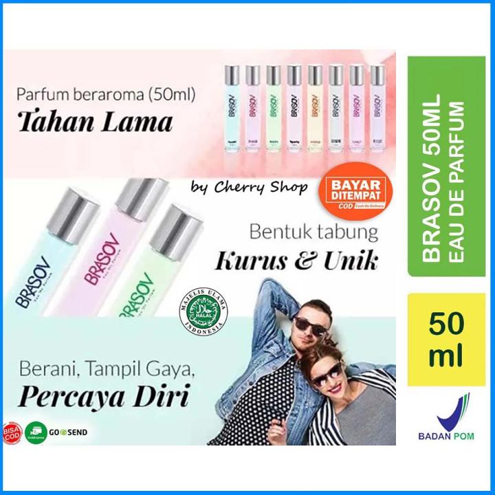 [BPOM] [HALAL] BRASOV Eau De Parfum 50ml Original Halal BPOM | minyak ...