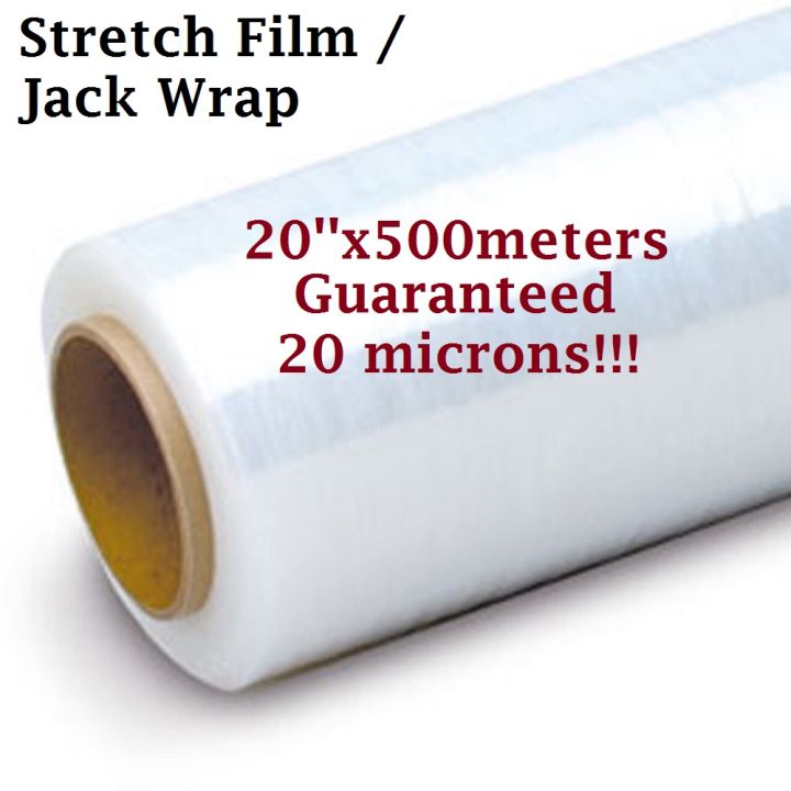 Stretch Film 500mm x 500m - 20 microns | Lazada PH