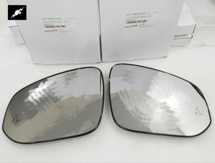 Side Mirror Glass Lens TOYOTA FORTUNER HILUX INNOVA RAV 4 2016 2017 ...