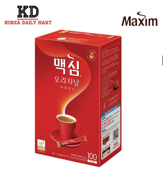 Maxim Original Korean Coffee Mix 100 Sticks | Lazada PH