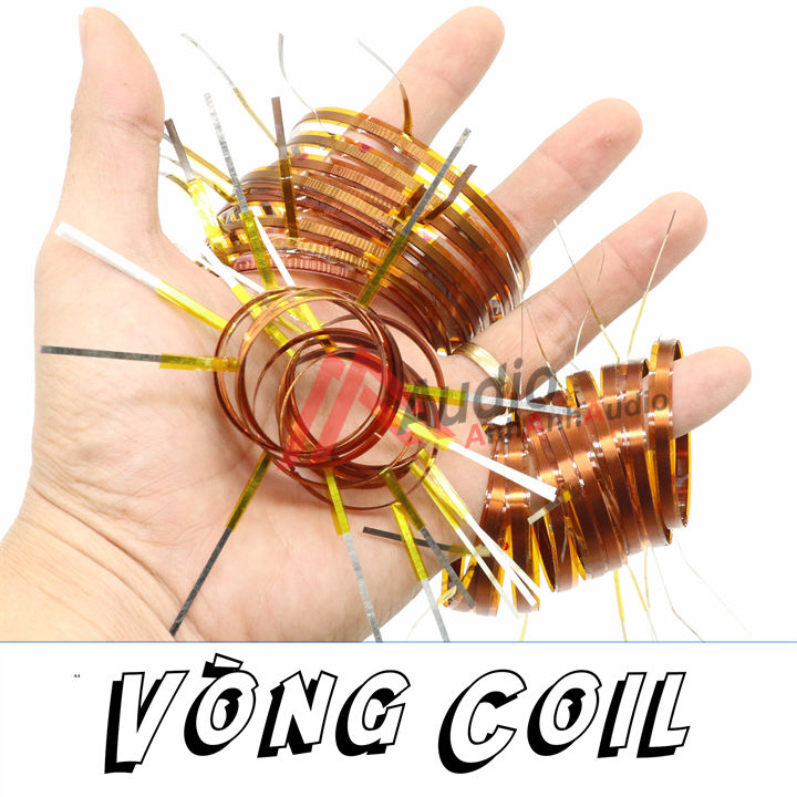 Vòng coil treble China dây đồng tròn râu dẹp các cở 350 450 750 850 ...
