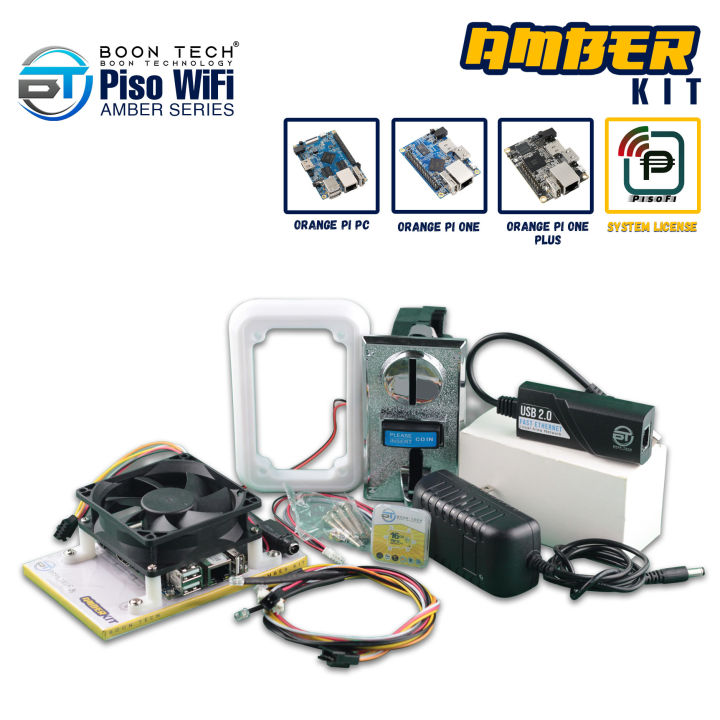 BoonTech Amber Series | PisoFi Pisowifi Vendo Kit | Amber One | Amber ...