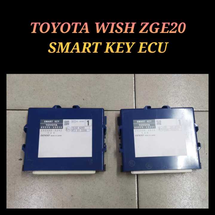🇯🇵🇯🇵 Smart Key Module Toyota Wish Sepet ZGE20 2009 - 2017 Smart Key Module / ECU / Computer | Lazada