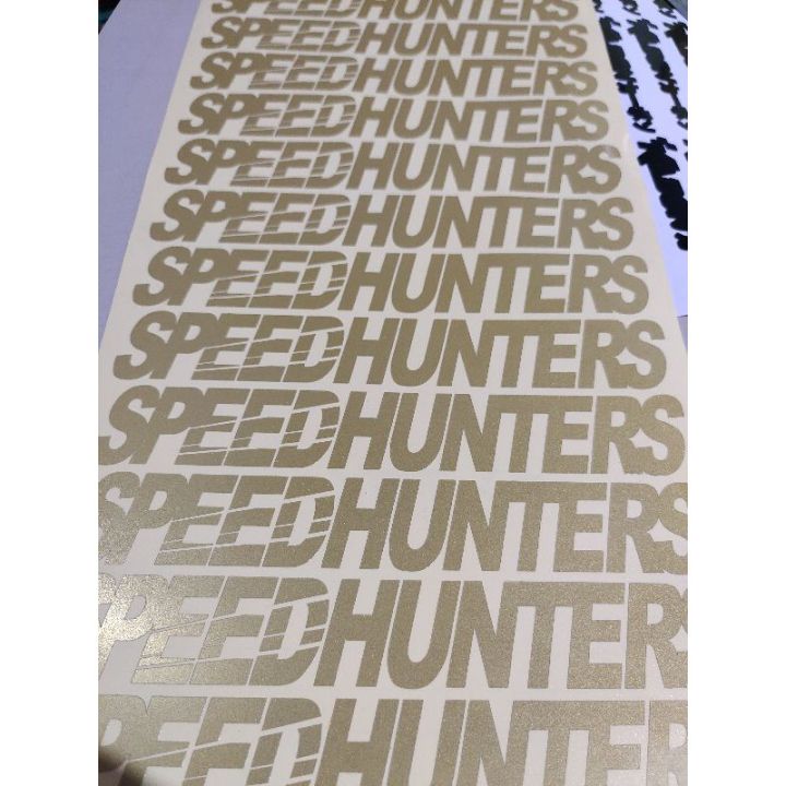 Stiker Motor Racing Helm Dan Mobil Cutting Speedhunters Kanji Logo ...