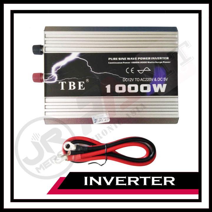 TBE PURE SINEWAVE 1000 WATTS INVERTER (TBE-1000W) | Lazada PH
