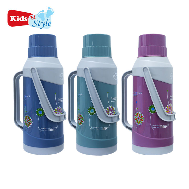 Home Thermos With Two Handle Beautiful life 2L Thermos Colorful World ...