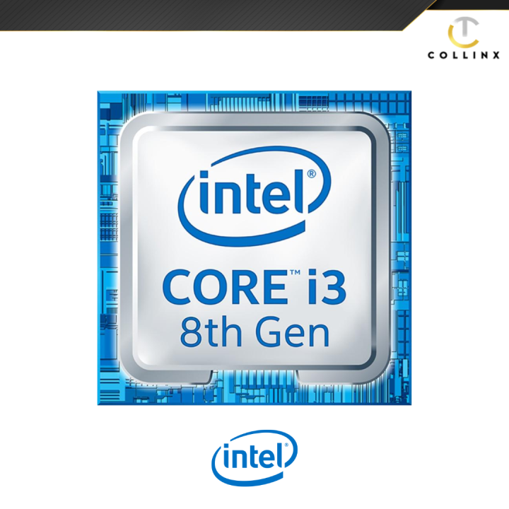 Intel Core i3 8100 8th Gen Processor Tray Type Quad Core with Built-in Graphics APU DDR4 LGA ...