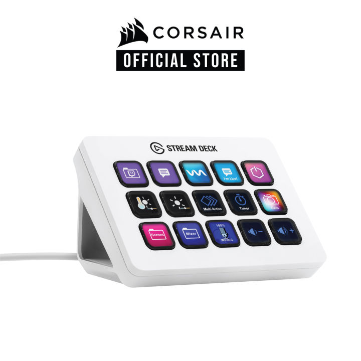CORSAIR Elgato Stream Deck MK.2 — White | Lazada CORSAIR Elgato Stream Deck MK.2 — White | Lazada