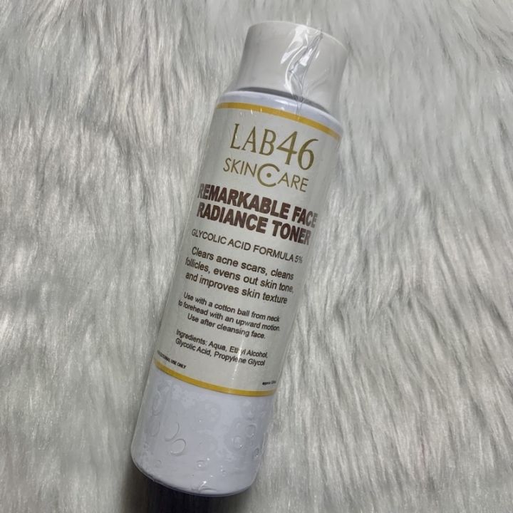Lab46 Lab 46 Remarkable Face Radiance Toner Glycolic Acid AHA Toner and ...