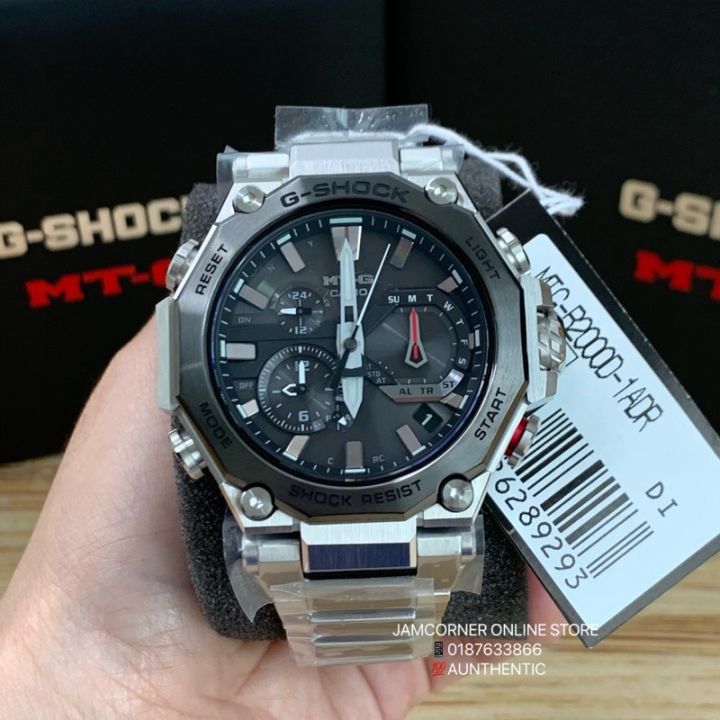 100% ORIGINAL CASIO G-SHOCK MTG-B2000D-1A Carbon Core Guard structure ...