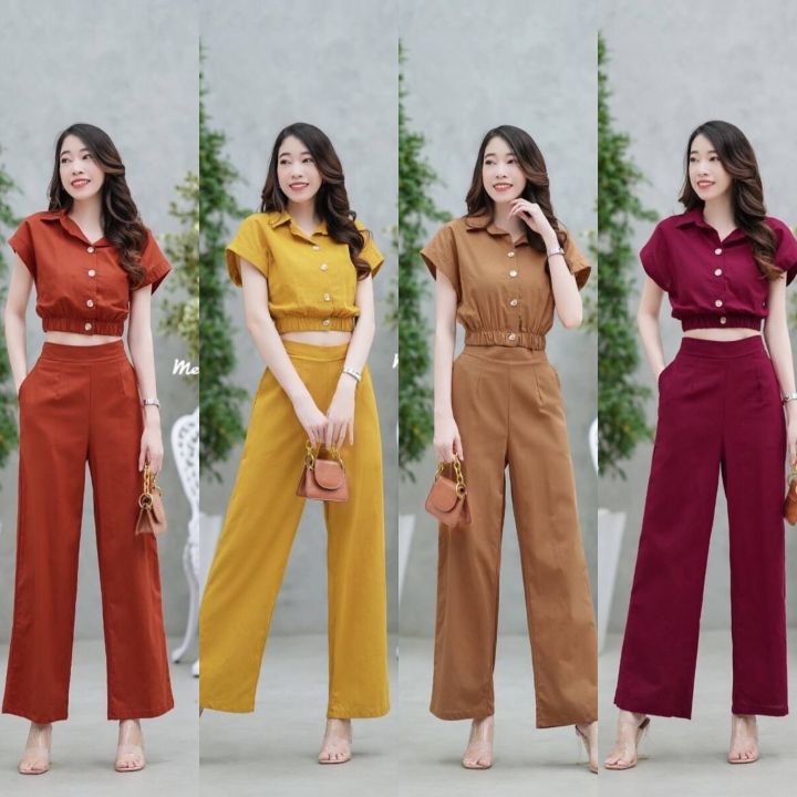 Aya_Shop เสื้อผ้าแฟชั่น ชุดเข้าเซท 2 ชิ้น ชุดไปเที่ว ชุดไปทะเล ชุด ...