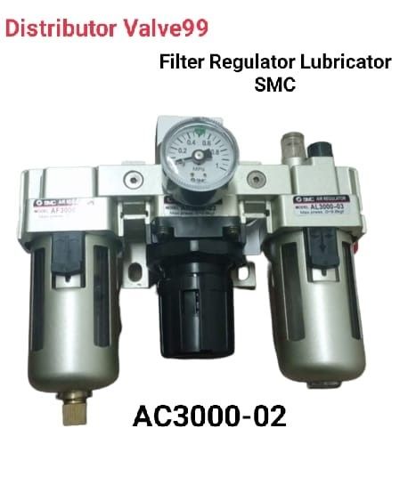 AIR FILTER REGULATOR LUBRICATOR AC3000-02 SMC | Lazada Indonesia