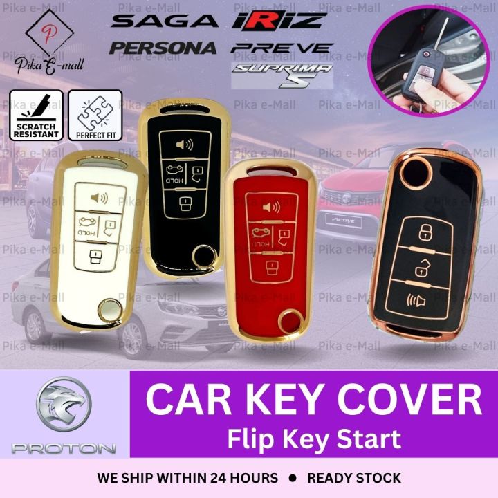 FLIP KEY COVER Proton Car Key Cover Key Case Cover Kunci Saga Persona ...