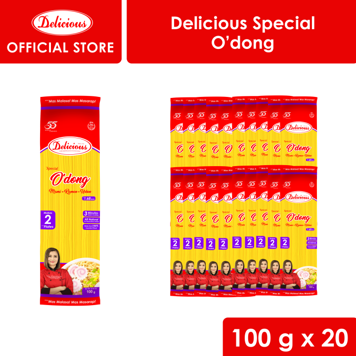 Delicious Special Odong 100g x 20 | Lazada PH