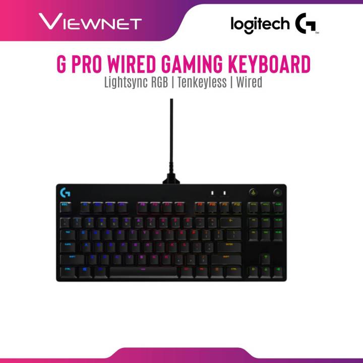 Logitech G Pro Tenkeyless Wired Gaming Keyboard (920-009396) | Lazada