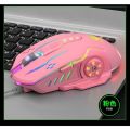 LIMEIDE V7 RGB 6 keys Gamming Mouse USB Cable Connector Lighting Effect ...