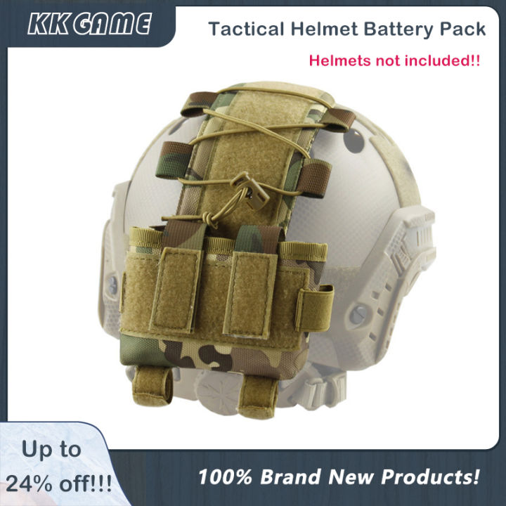 Tactical Helmet Pouch Helmet Battery Pack Helmet Counterweight Pack ...
