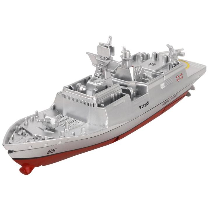 Gazechimp RC Remote Control Marine Frigate Boat Battleship Ship Warship ...