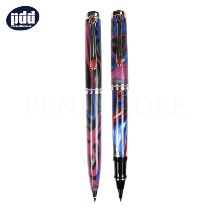 Pelikan ปากกา โลเลอร์บอล+ลูกลื่น พีลีแกน สเปเชียล อิดิชั่น - Set ...
