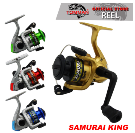 Tomman Samurai King [4BB] Spinning Prawn Fishing Reel | Lazada