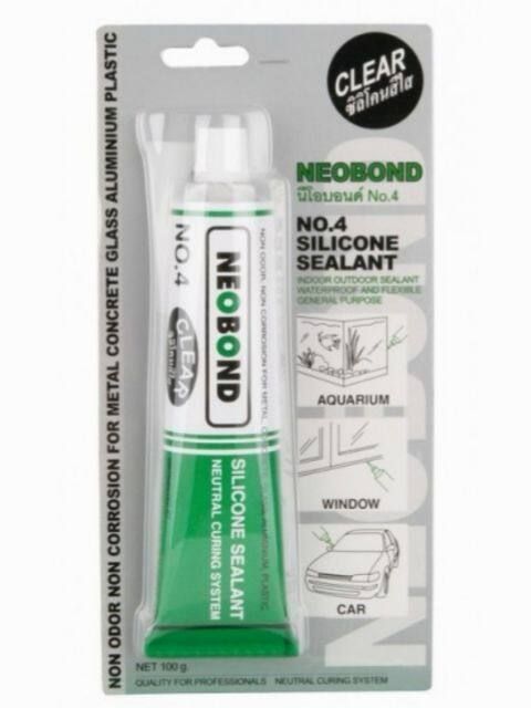NEOBOND สีใส ซีลิโคน ซิลิโคน ซีริโคน ซิริโคน กาวซีลิโคน กาวซิลิโคน กาว ...