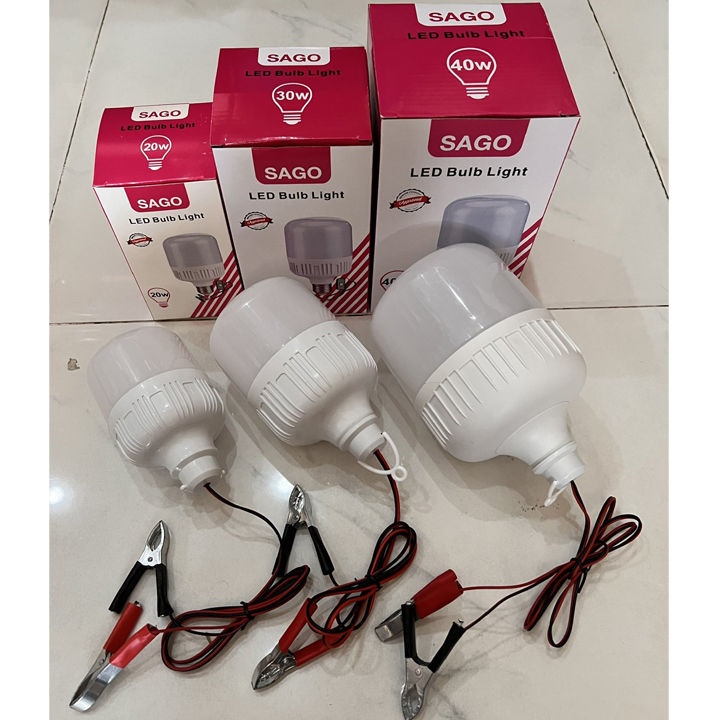 BÓNG ĐÈN LED 12V 20W 30W 40W , KẸP BÌNH ĐIỆN ÁP 12V , SIÊU SÁNG , BẢO ...