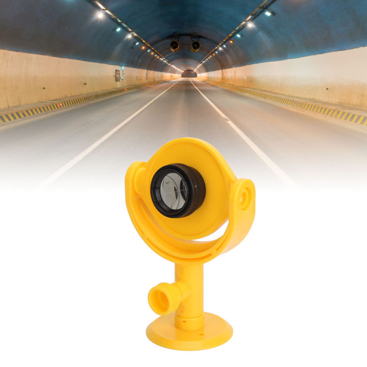 Total Station Reflector Wear Resistance 25.4mm Optical Glass Prism ...