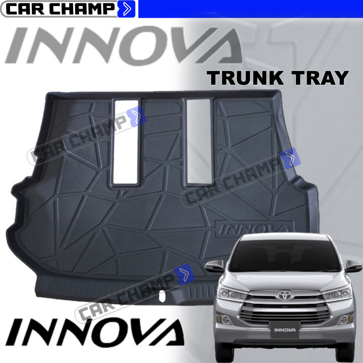 Toyota Innova 2016 to 2025 Rear Cargo Trunk Tray WITH EXTENSION ...