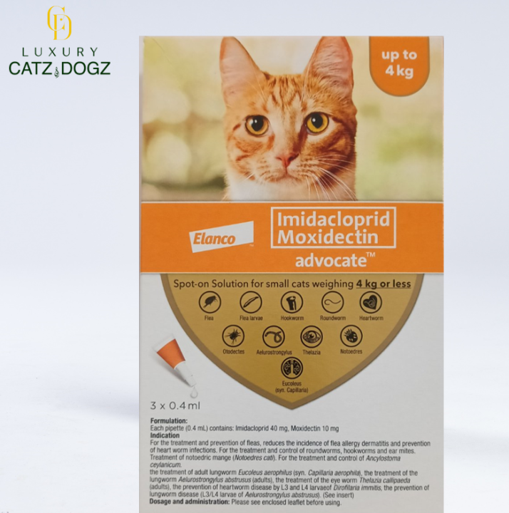 Advocate Spot-on Solution per BOX I 30 NOVEMBER 2025 EXPIRATION I For ...