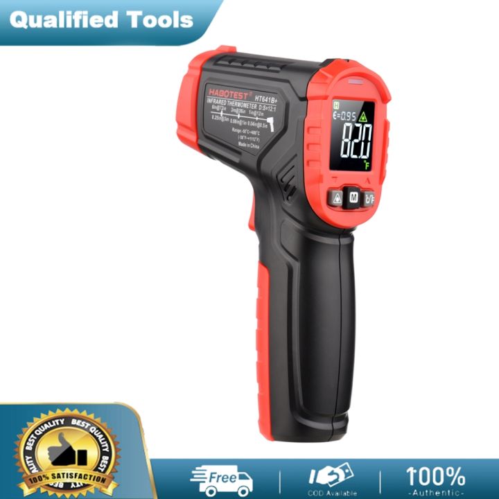 HABOTEST Infrared Thermometer Industrial Grade High Precision Non ...