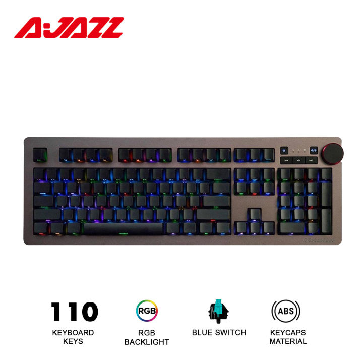 Ajazz AK60 RGB Programmable Mechanical Gaming keyboard Blue Switch ...